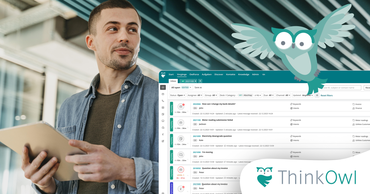 KI Plattform für exzellente Automatisierung: Effizienz steigern | ThinkOwl